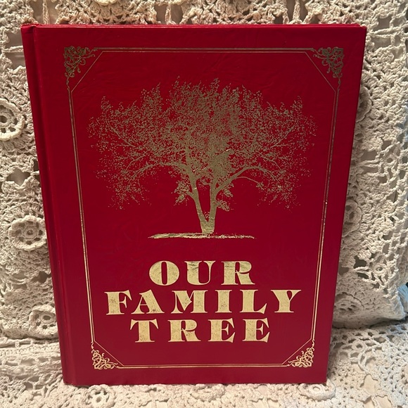 Vintage | Other | 979 Family Tree Album Scrapbook 7s Family Tree Album ...
